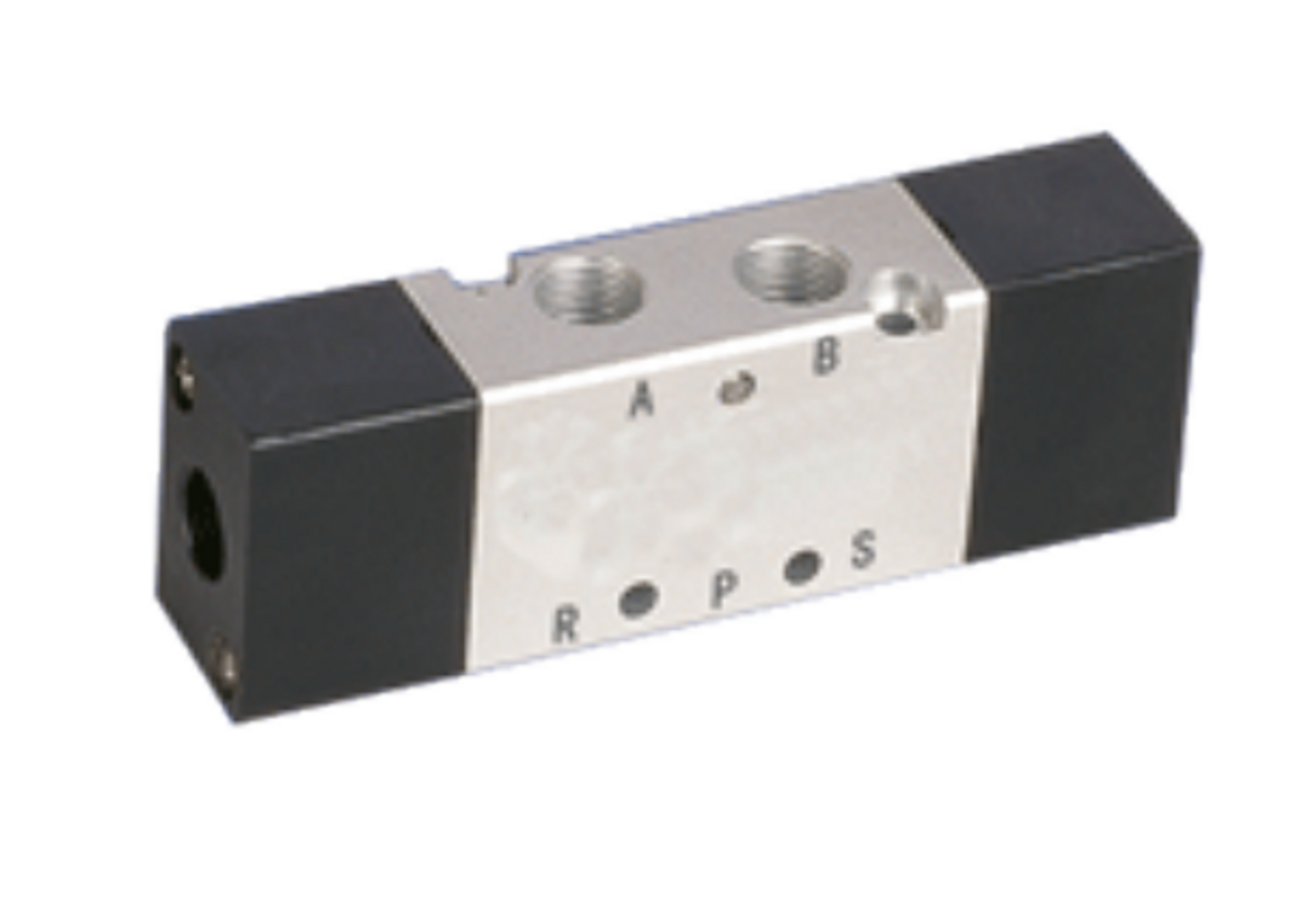 STC 3A320-3/8" NPT Pilot Operated Air Valves- Double Pilot, 3-Way, 2-Position